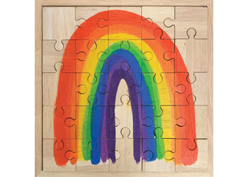 Bright Rainbow Puzzle – 25 Pieces - MTA Catalogue