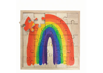 Bright Rainbow Puzzle – 25 Pieces - MTA Catalogue
