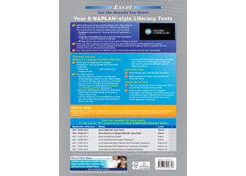 Excel – Year 9 NAPLAN-style Literacy Tests - MTA Catalogue