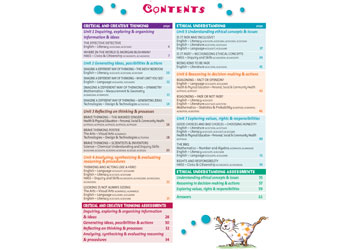 Targeting General Capabilities – Critical & Creative Thinking / Ethical Understanding Years 3-4 ...