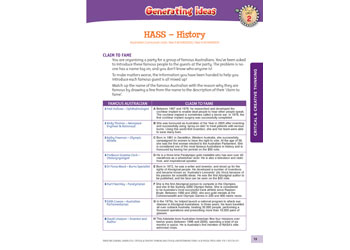 Targeting General Capabilities – Critical & Creative Thinking / Ethical Understanding Years 5-6 ...