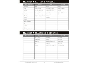 Paul Swan – My Word Book: Mathematics - MTA Catalogue