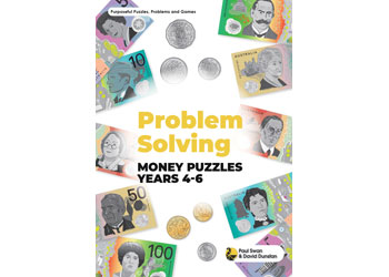 Problem Solving Money Puzzles Book Y4-6 – Dr Paul Swan - MTA Catalogue