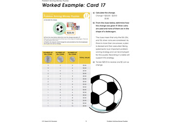 Problem Solving Money Puzzles Book Y4-6 – Dr Paul Swan - MTA Catalogue