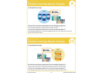 Problem Solving Money Puzzles Book Y4-6 – Dr Paul Swan - MTA Catalogue