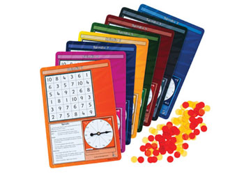 Spindiv 2-9 – Set of 8 Division Games - MTA Catalogue