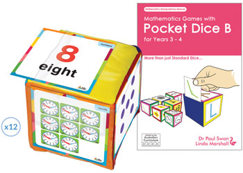 Set of 12 Pocket Dice & Book 3-4 Kit - MTA Catalogue