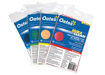 Oates Microfibre Cleaning Cloths – Set of 4 - MTA Catalogue