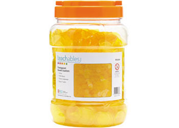 Translucent Counter Round 2.5cm Yellow 1000pc - MTA Catalogue