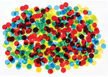 Translucent Counter Round 2.5cm 4 colours - MTA Catalogue