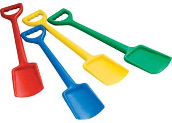 Plastic Midi Spade Blue – 57cm Long - MTA Catalogue