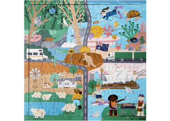 Puzzle Countries Australia 81 Pieces - MTA Catalogue