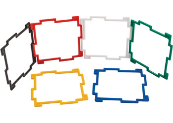 GeoShapes Square Solid Colours 60 Pcs - MTA Catalogue