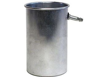 Displacement Vessel – Overflow Can – Aluminium - MTA Catalogue