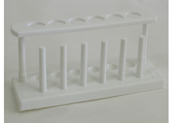 Test Tube Rack – Poly – 6 Holes 6 Pegs – 25mm - MTA Catalogue