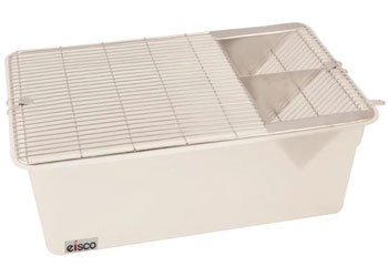 Animal Cage – Steel/Polycarbonate – 29x22x14cm - MTA Catalogue
