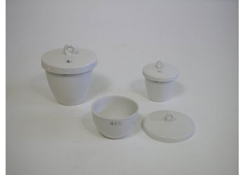 Crucible – Porcelain Medium with Lid – 30ml - MTA Catalogue