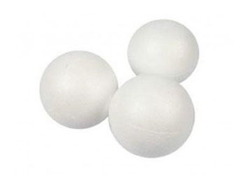 Polystyrene Ball – White – 38mm – Pack of 10 - MTA Catalogue