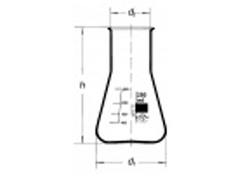 Erlenmeyer Flask – Wide Neck – 250ml - MTA Catalogue