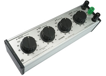 Decade Resistance Box – 4 Dial x 0.1 Ohm - MTA Catalogue