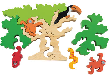 Animal Tree Puzzle 10 Pieces - MTA Catalogue