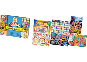 Game: 6 Maths Board Games – Pack 2 - MTA Catalogue