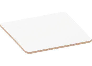 Square Table Top – White – 80 (L) x 80 (W) cm - MTA Catalogue