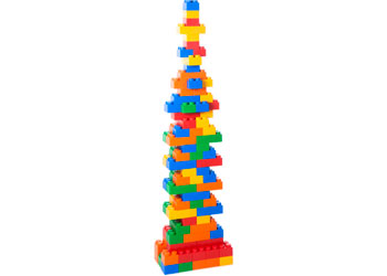 Small Soft Blocks Construction Set – 120 pieces - MTA Catalogue