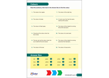 Tutor System Vocabulary Book 2 - MTA Catalogue