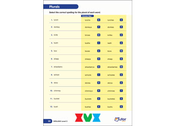 Tutor System Spelling Book 2 - MTA Catalogue