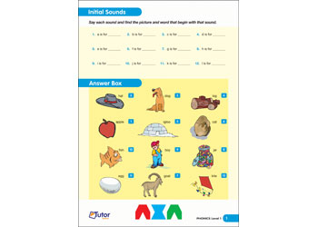 Tutor System Phonics Book 1 - MTA Catalogue
