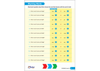 Tutor System Phonics Book 2 - MTA Catalogue