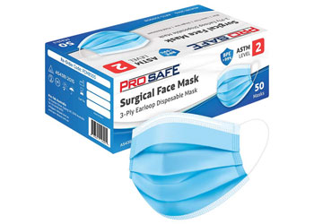 Face Mask 3ply Pack of 50 - MTA Catalogue