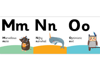 Teachables Alphabet Wall Frieze - MTA Catalogue