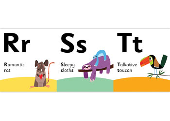Teachables Alphabet Wall Frieze - MTA Catalogue