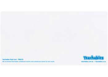 Teachables Whiteboard Flash Cards – Pack of 30 - MTA Catalogue