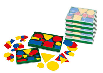 ATTRIBUTE LOGIC BLOCKS 58 Pieces Pocket Set Invicta, 45% OFF