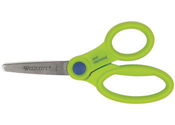 Scissor Block + 30 x 14cm Blue Scissors - MTA Catalogue