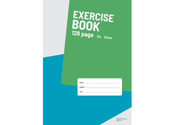 Teachables Exercise Book A4 8mm 128p - MTA Catalogue