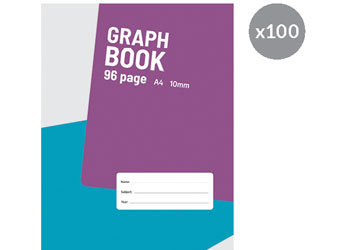 Teachables Graph Book A4 10mm 96p – Pack of 100 - MTA Catalogue