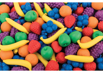 Fruit Counters – 108 Pieces in Jar - MTA Catalogue