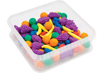 Fruit Counters – 108 Pieces in Jar - MTA Catalogue