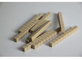 Teachables Eco-Wood Base Ten Longs – 10pc - MTA Catalogue