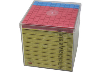 Teachables Eco-Plastic Interlocking Base Ten – 1-1000 - MTA Catalogue