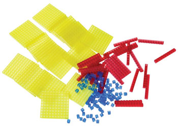 Translucent Interlocking Base Ten Set – Plastic – Set of 145 - MTA ...