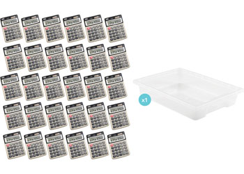 30 Calculators & Tray - MTA Catalogue