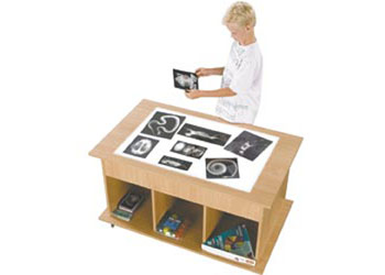 Light Box Table & Storage - MTA Catalogue