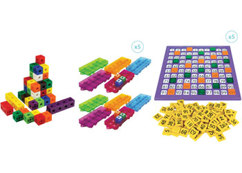 Linking Cubes – 2cm – 5000p & Grid Boards & Ten Frames - MTA Catalogue