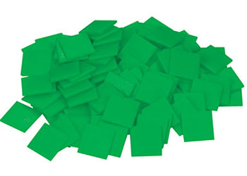 Base Ten MAB Decimal Unit Chips – Green – 100 pieces - MTA Catalogue