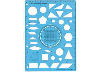 Template Geometry each 19.7 x 27.3cm - MTA Catalogue